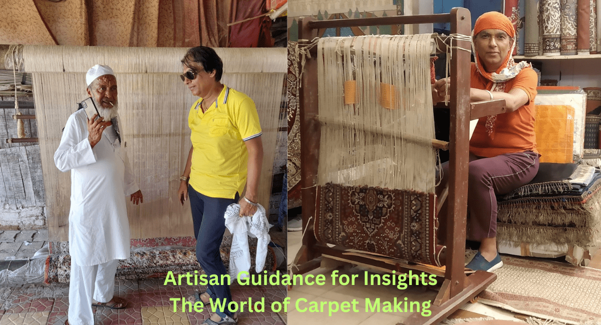 Art of Kashmir Carpet Making in Delhi Tour